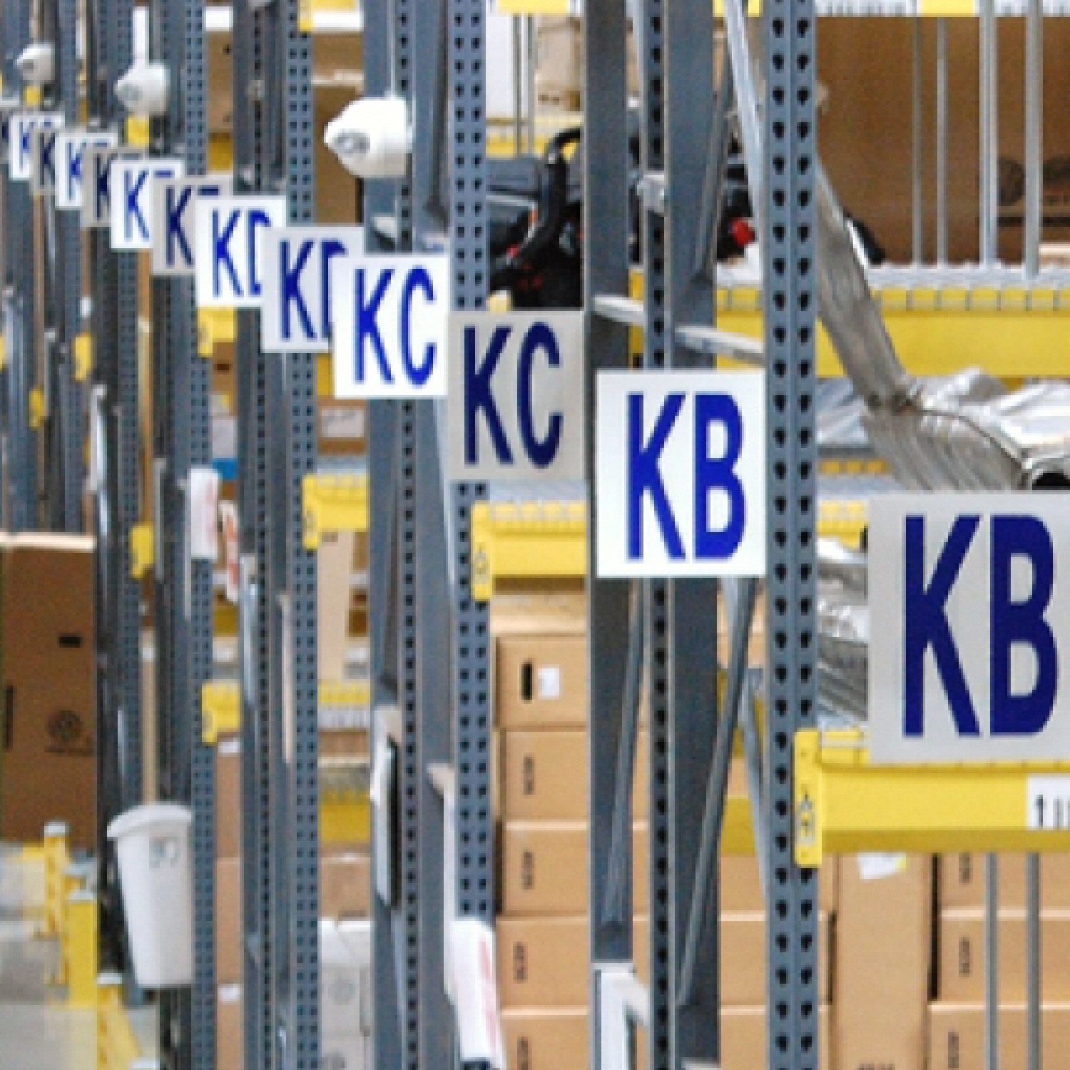 Custom Warehouse Aisle Signs | ID Label